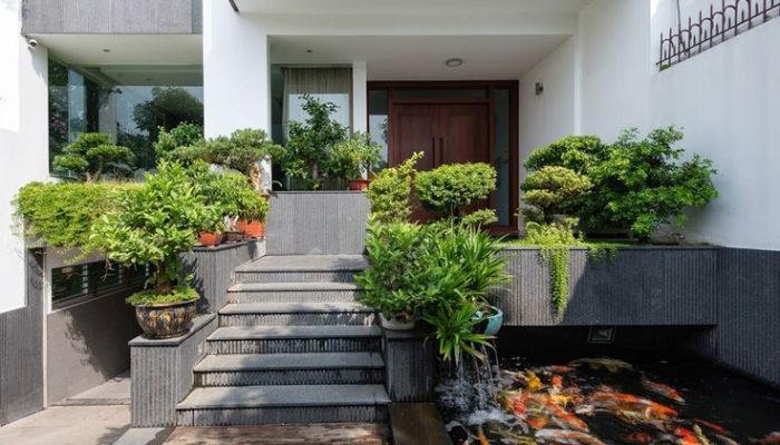 Inspirasi Desain Kolam Ikan Koi Yang Sesuai Dengan Tema Hunian